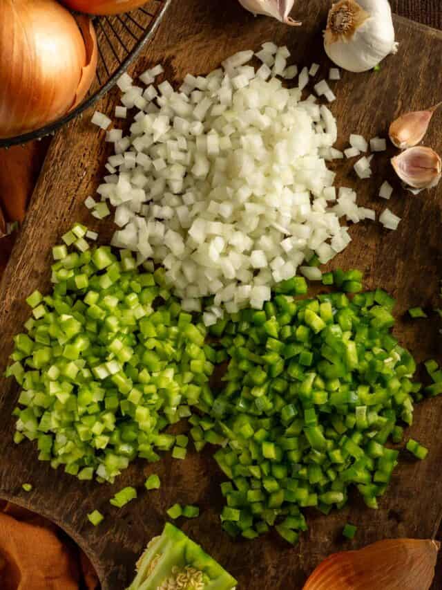The Cajun Holy Trinity of Cooking - Lauren from Scratch