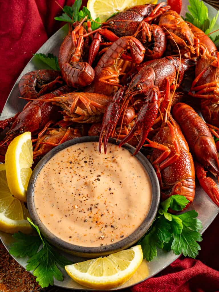 The Best Crawfish Dipping Sauce - Lauren from Scratch