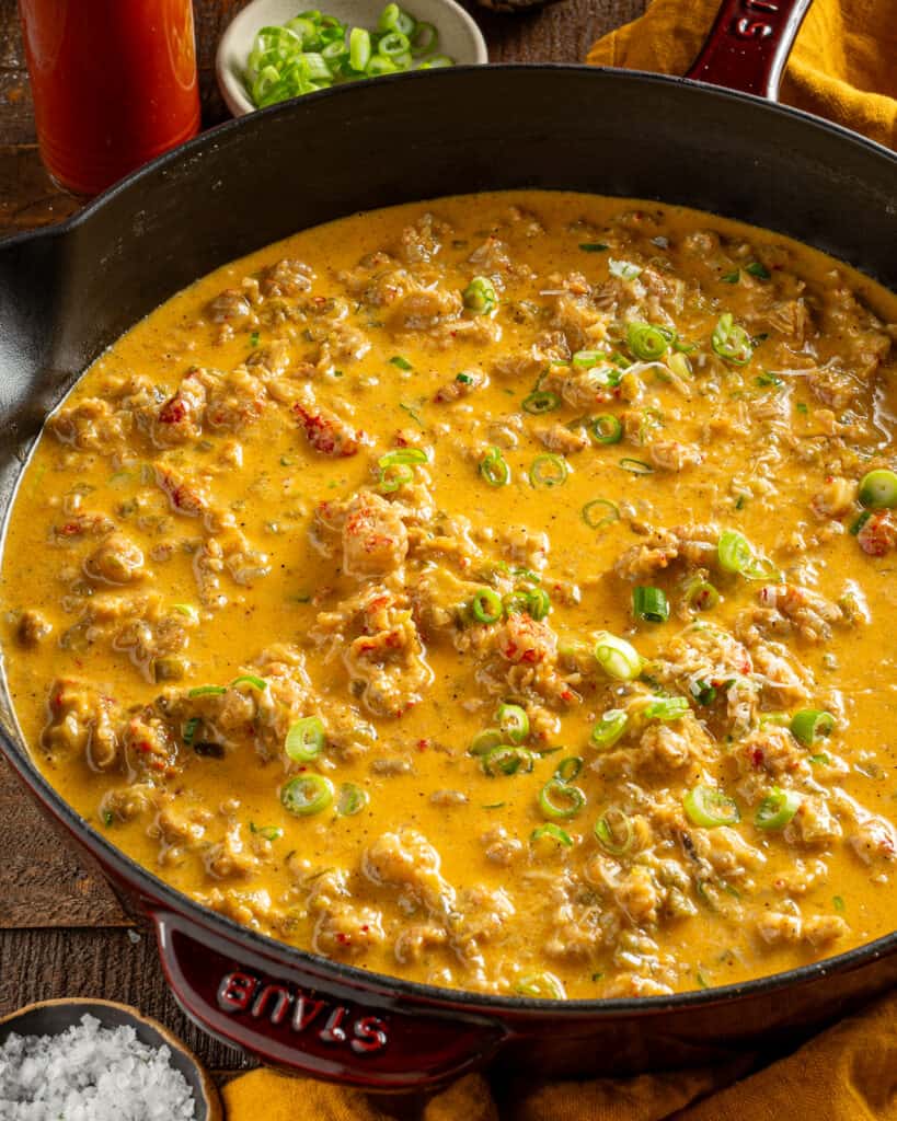 Cajun Crawfish Cream Sauce - Lauren from Scratch