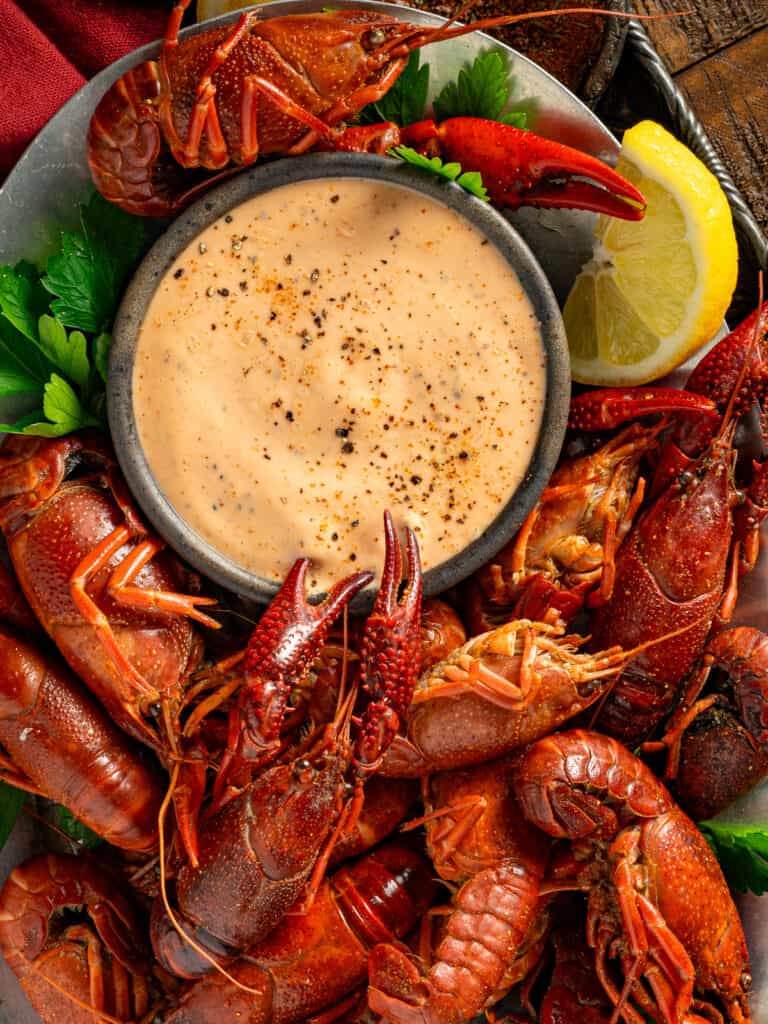The Best Crawfish Dipping Sauce - Lauren from Scratch