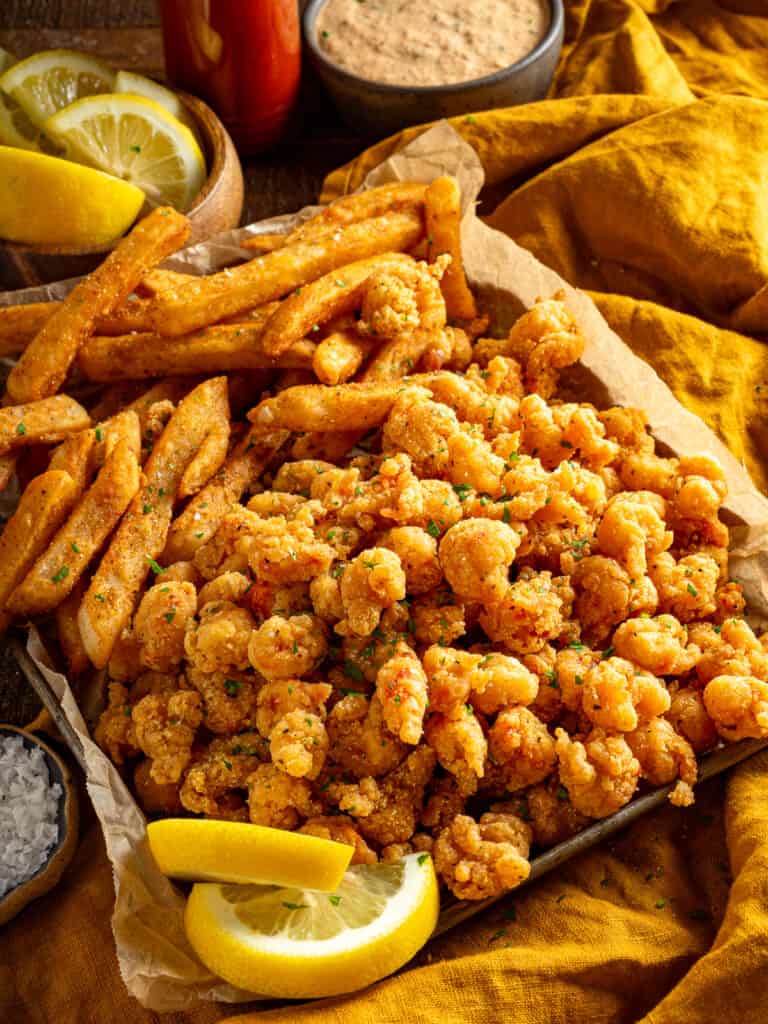 Crispy Fried Crawfish Tails - Lauren from Scratch