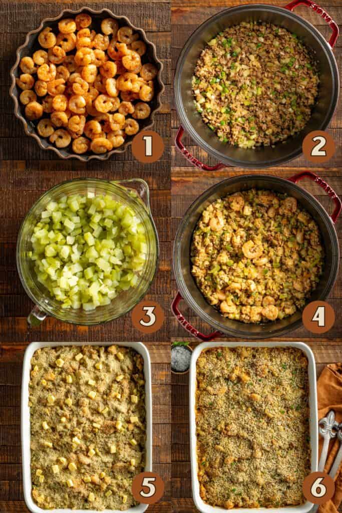 Shrimp and Mirliton Casserole - Lauren from Scratch