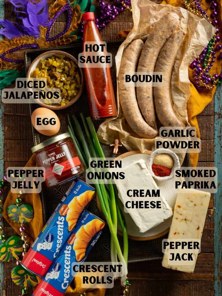 Easy Boudin King Cake - Lauren from Scratch