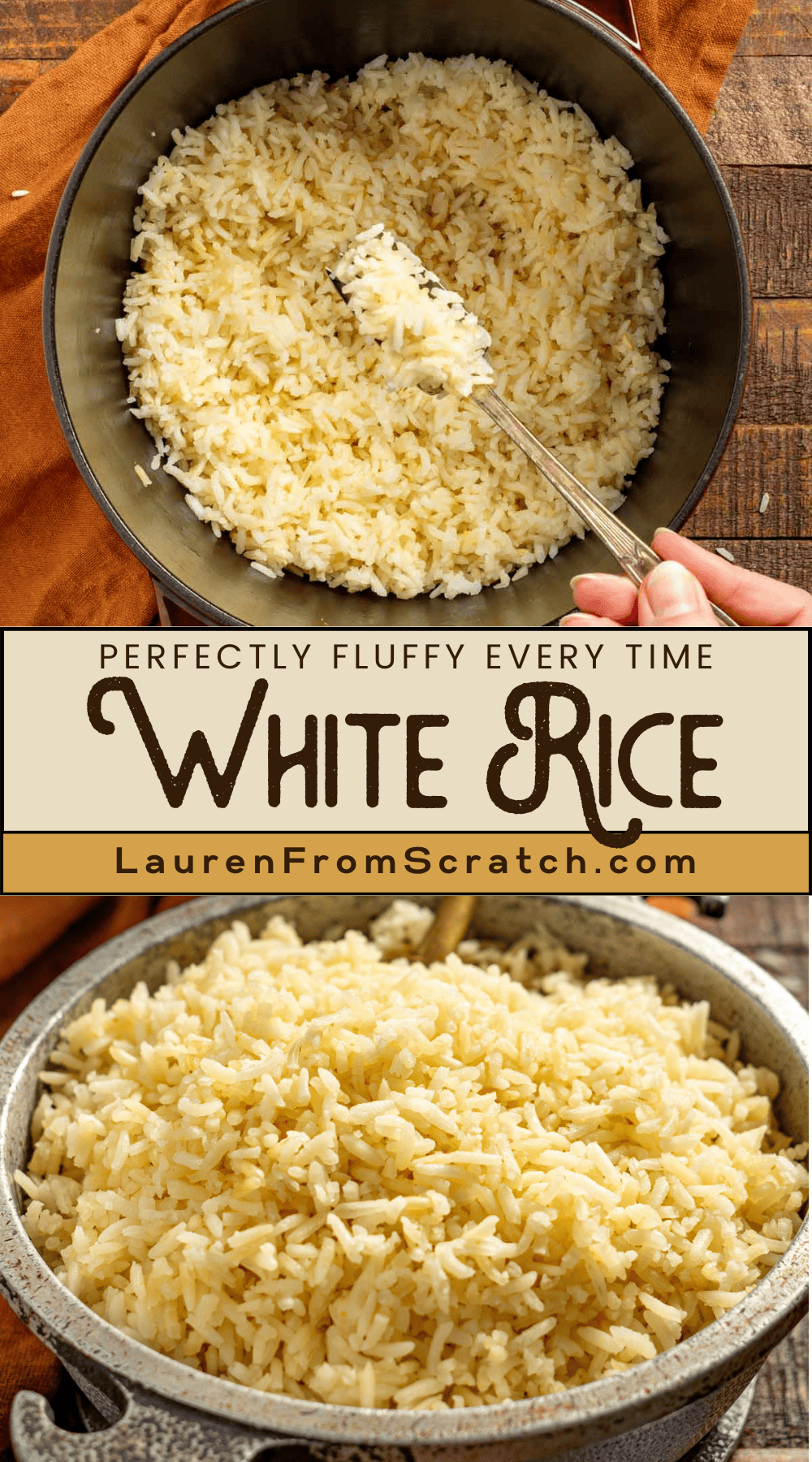 White Rice Recipe (and What Most People Get Wrong) - Lauren from Scratch